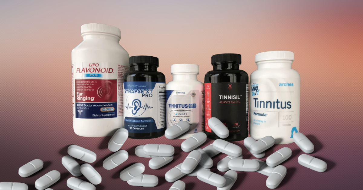 Ear Tips Ear Ringing Dietary Supplement - Lipo-Flavonoid Caplets 100 ...